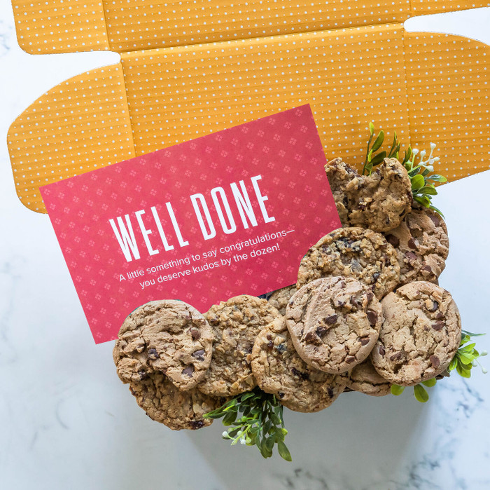 One dozen cookie Congratulations Package product image with package ...