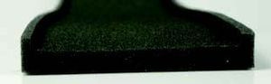 Girth Channels Foam black - Pinkston-s Turf Goods