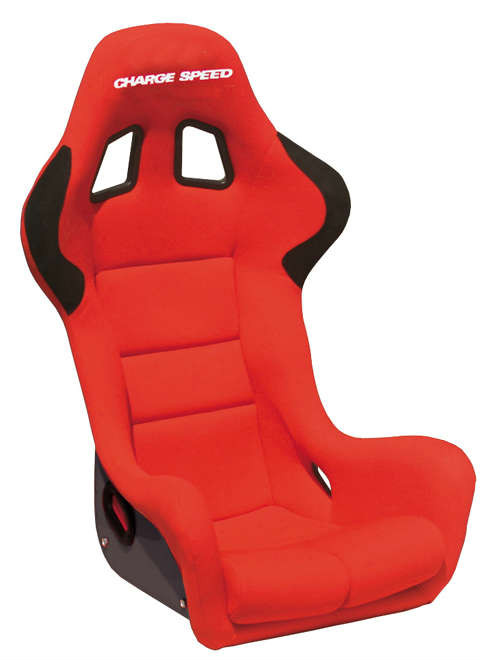 SSK02 - Charge Speed Bucket Racing Seat Spiritz SS Type Kevlar Red