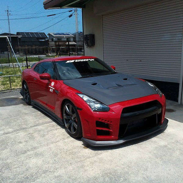 CS830FBCG - Charge Speed 2007-2024 Nissan ALL GTR R35 FRP Front Bumper ...
