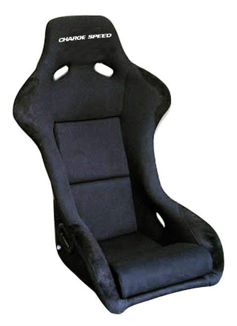 SC01 - Charge Speed Bucket Racing Seat Sport Type Carbon Black
