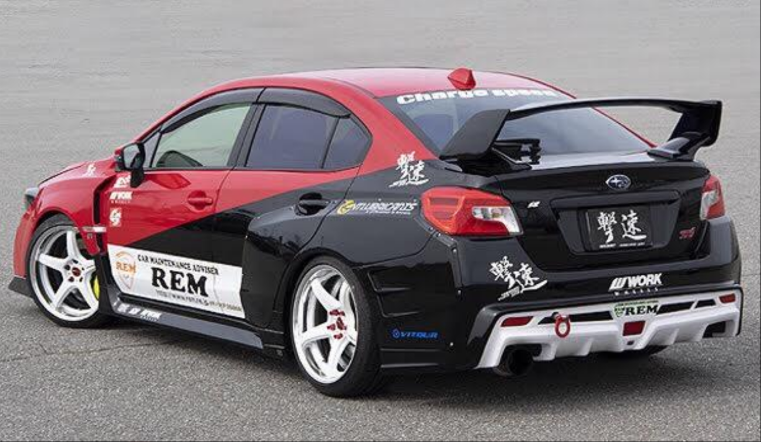 CS9735FK3AFW - Charge Speed 2015-2021 Subaru WRX/ STi Type 3A FRP Wide ...