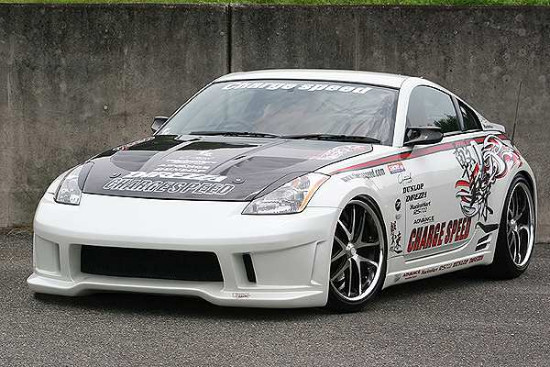 CS722FK2 - Charge Speed 2003-2008 Nissan 350Z Type-2 Full Bumper Kit