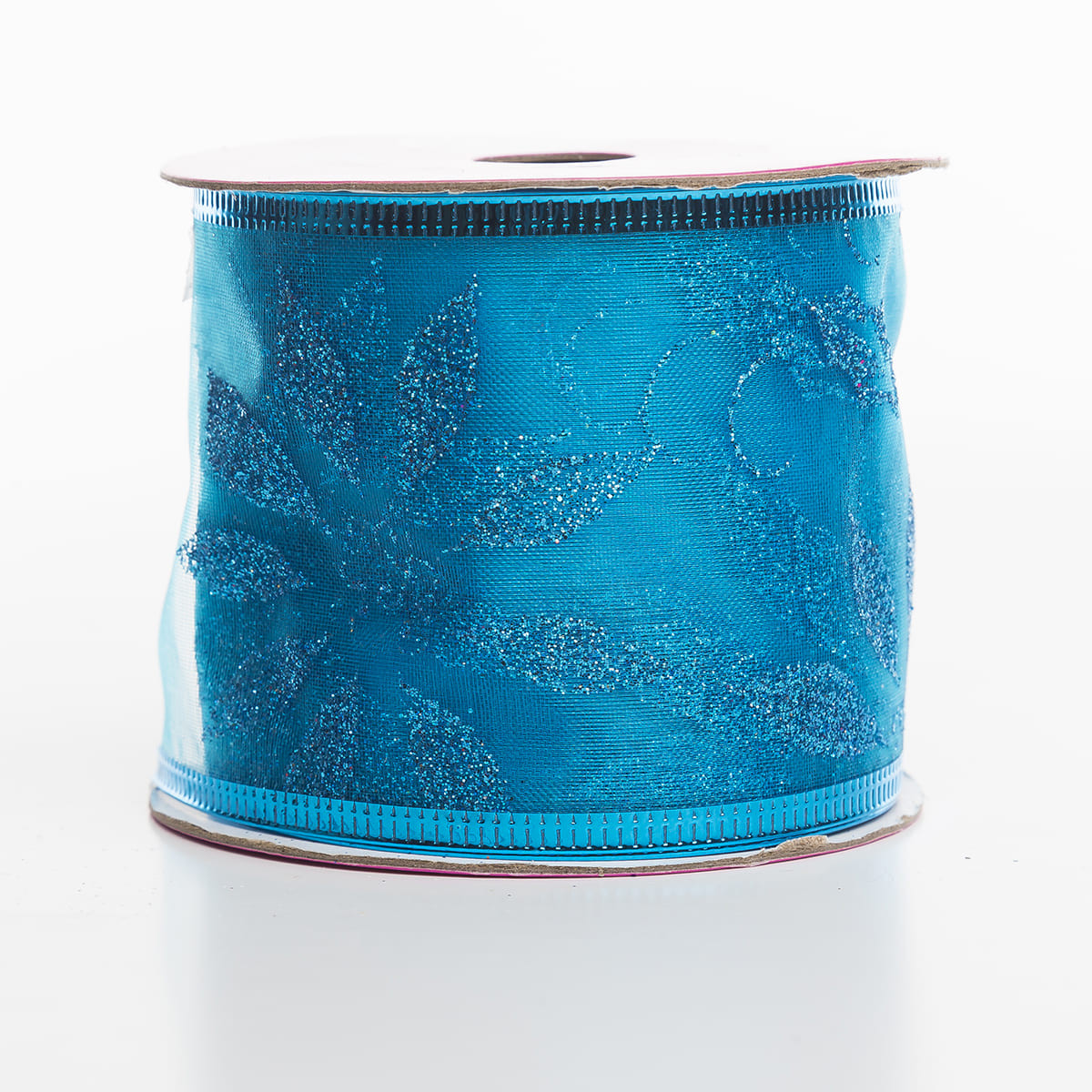 LISTON DE ORGANZA C/ORILLA METALICA ORO