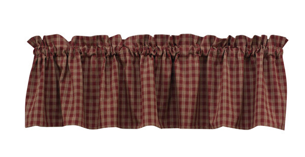 315-472XK - STURBRIDGE HEART EMBROIDERED LINED POINT VALANCE - Jake's ...