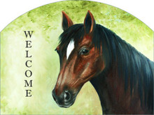 HORSE SMALL SLIDER PLAQUE | Jake's Country Trading Post