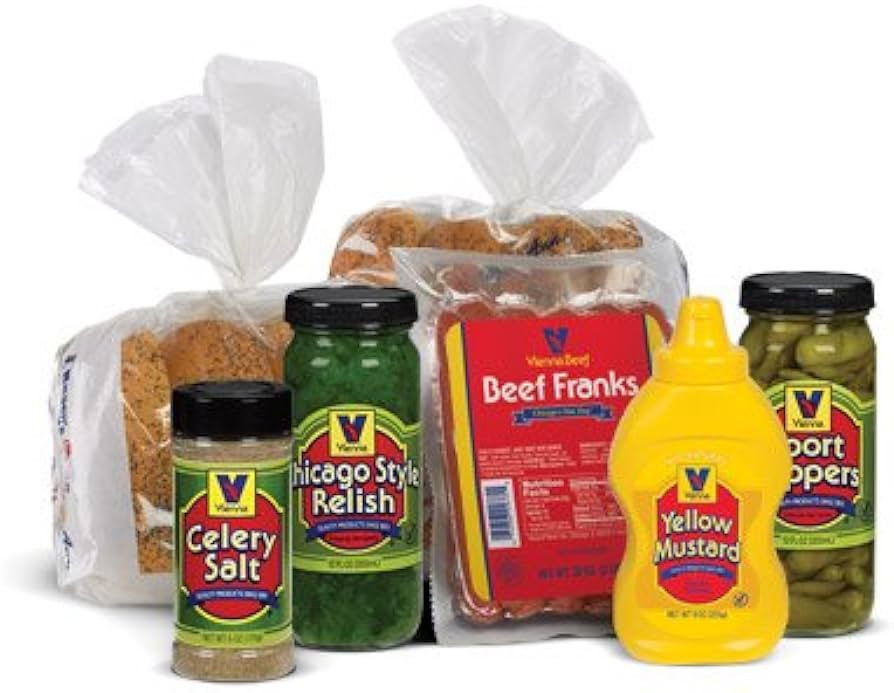 Vienna® Beef - Chicago Style Hot Dog Kit - 16 Pack