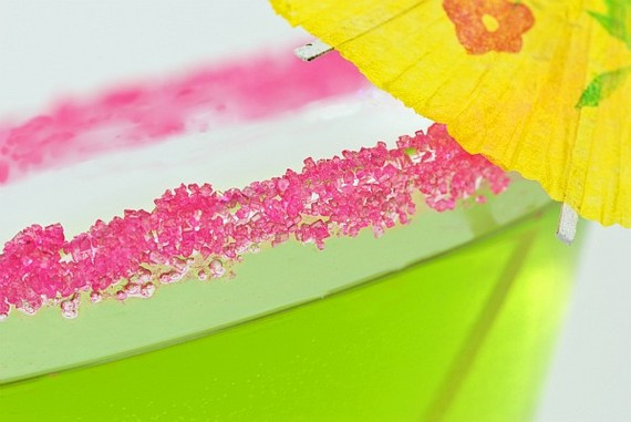 Pink Cocktail Rim Sugar - Rimming Sugar for Martinis, Sweet Margaritas