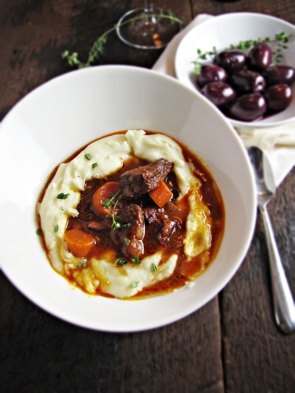 Daube Provençale French Beef Stew with Red Wine - (Free Recipe below)