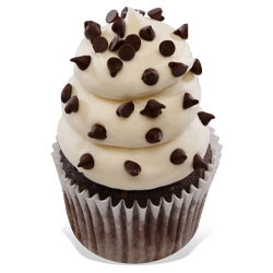 White Midnight Magic Cupcakes - One Dozen