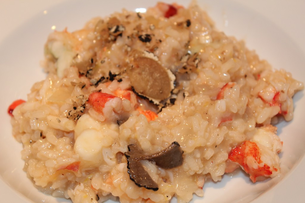 Lobster Truffle Champagne Risotto - (Free Recipe below)