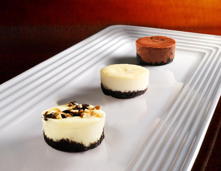 Chocolate Cheesecake Assortment - 59 pieces per tray