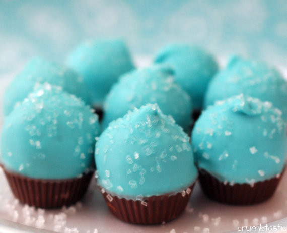 Tiffany Blue Mini Cupcakes - One Dozen, Many Flavors