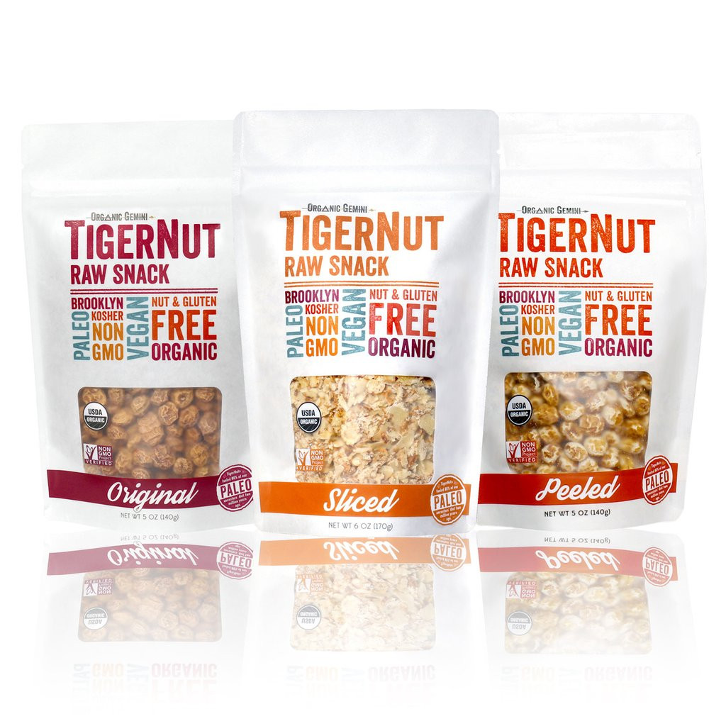 SLICED TIGERNUT RAW SNACK