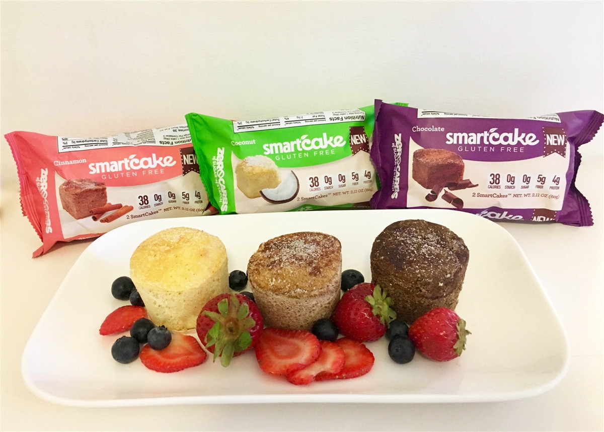 THREE SHIPPERS OF SMARTCAKES®, Gluten Free, ZERO CARB of sugar of starch