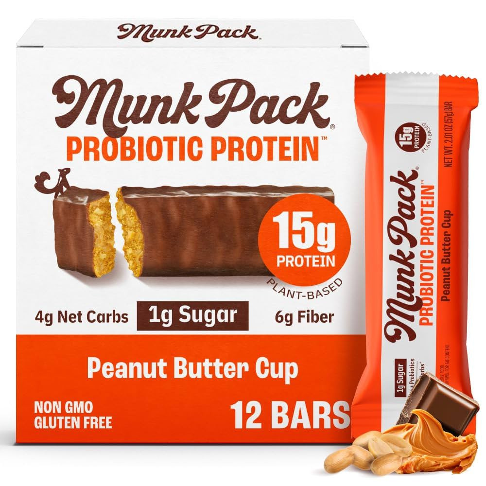 Numa Foods Mini Peanut Butter Bars – Vegan, Low Sugar, High Protein ...