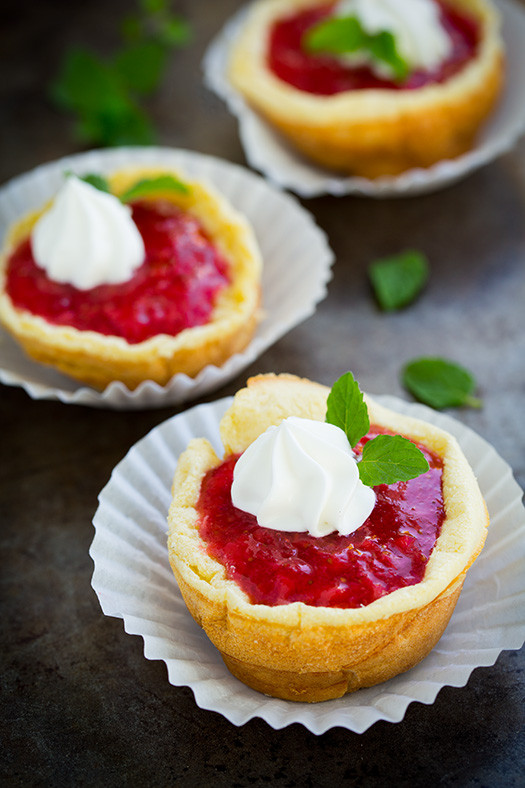 Mini German Pancakes in Muffin Tins - (Free Recipe below)