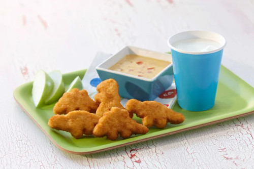 Dinosaur Shaped Chicken Breast Nuggets - 2/Case