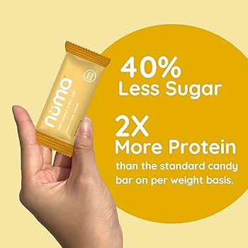 Numa Foods Mini Peanut Butter Bars – Vegan, Low Sugar, High Protein ...