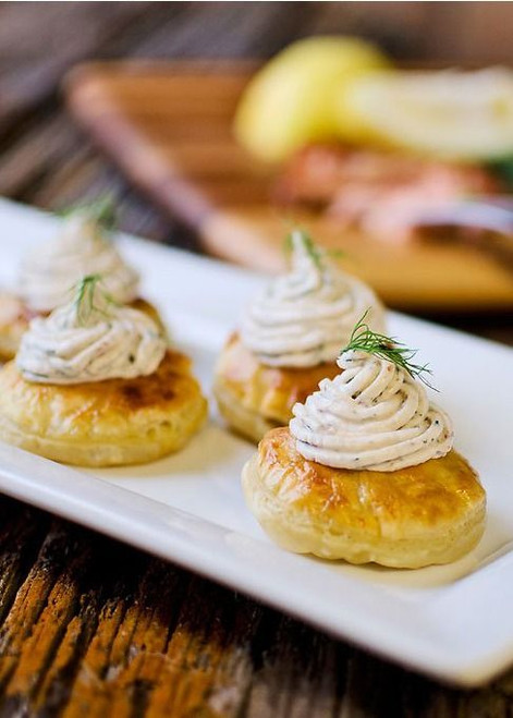SMOKED SALMON POTATO ROSTI STACK - (Free Recipe below)