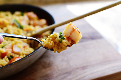 Lemon Basil Shrimp Risotto - (Free Recipe below)