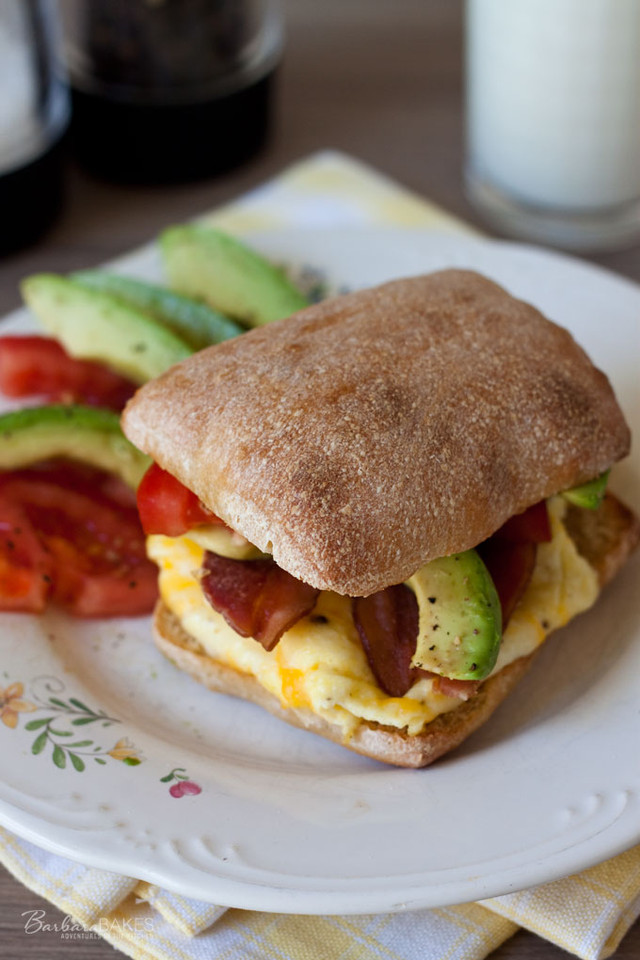 Chorizo and Egg Breakfast Sandwich - (Free Recipe below)