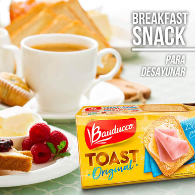 Bauducco Original Toast - Delicious, Light & Crispy Toasted Bread ...
