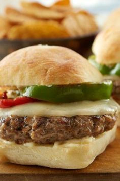 Meatball Provolone Burgers with Garlic Parmesan Aioli - (Free Recipe below)