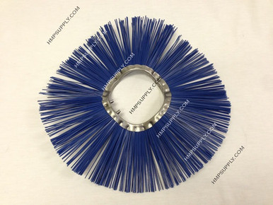 WF 826CP 8 x 26" Convoluted Poly Wafer Brushes for Street Sweepers, 25 ...