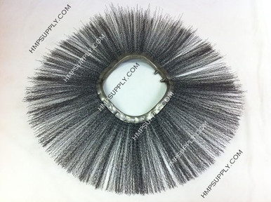 WF 826CW 8 x 26" Convoluted Wire Wafer Brushes for Street Sweepers, 25 ...