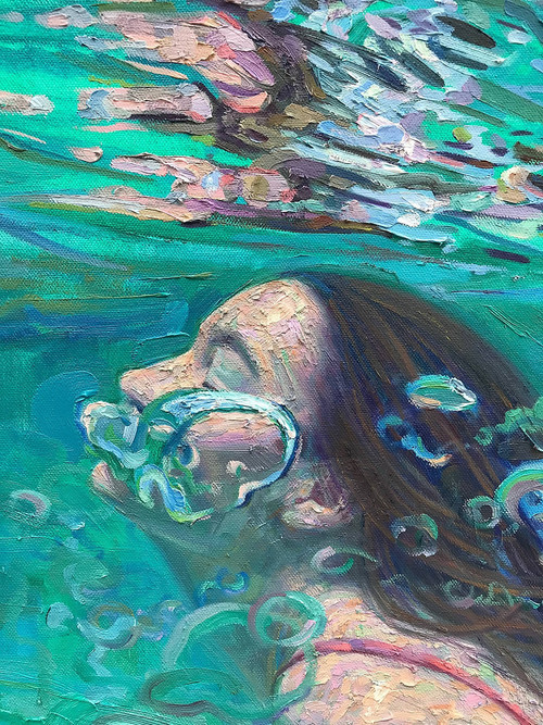 Endure Oil Painting by Isabel Emrich