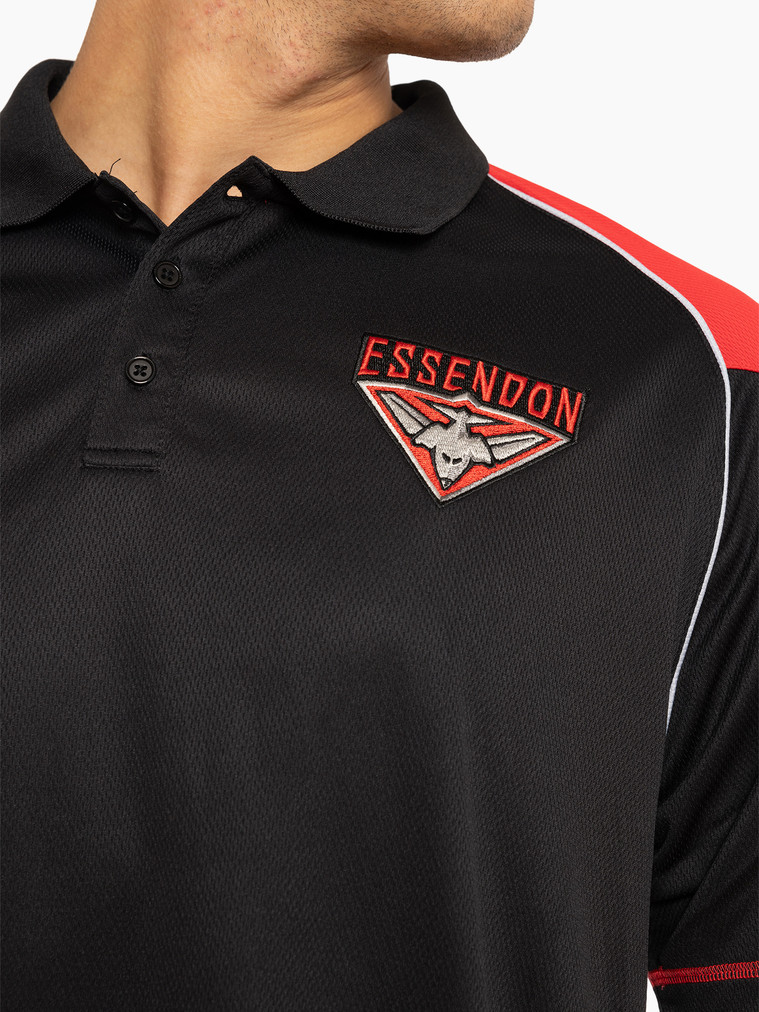Essendon Performance Polo Mens - MCG Shop