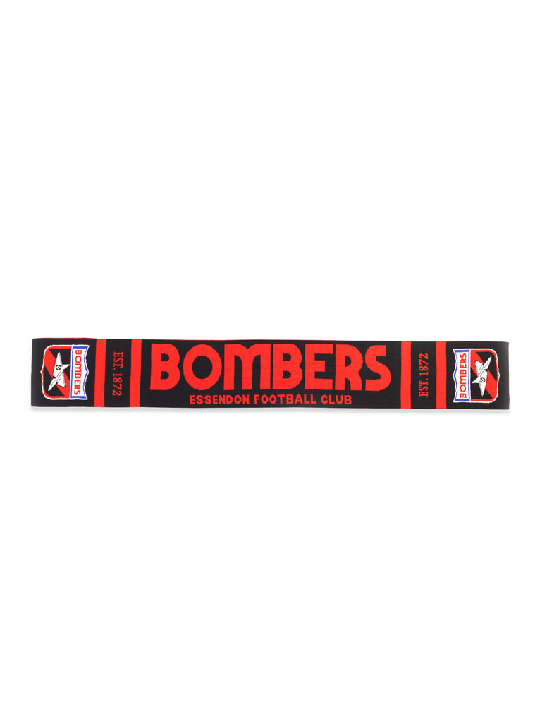 Essendon Merino Wool Throwback Scarf - MCG Shop