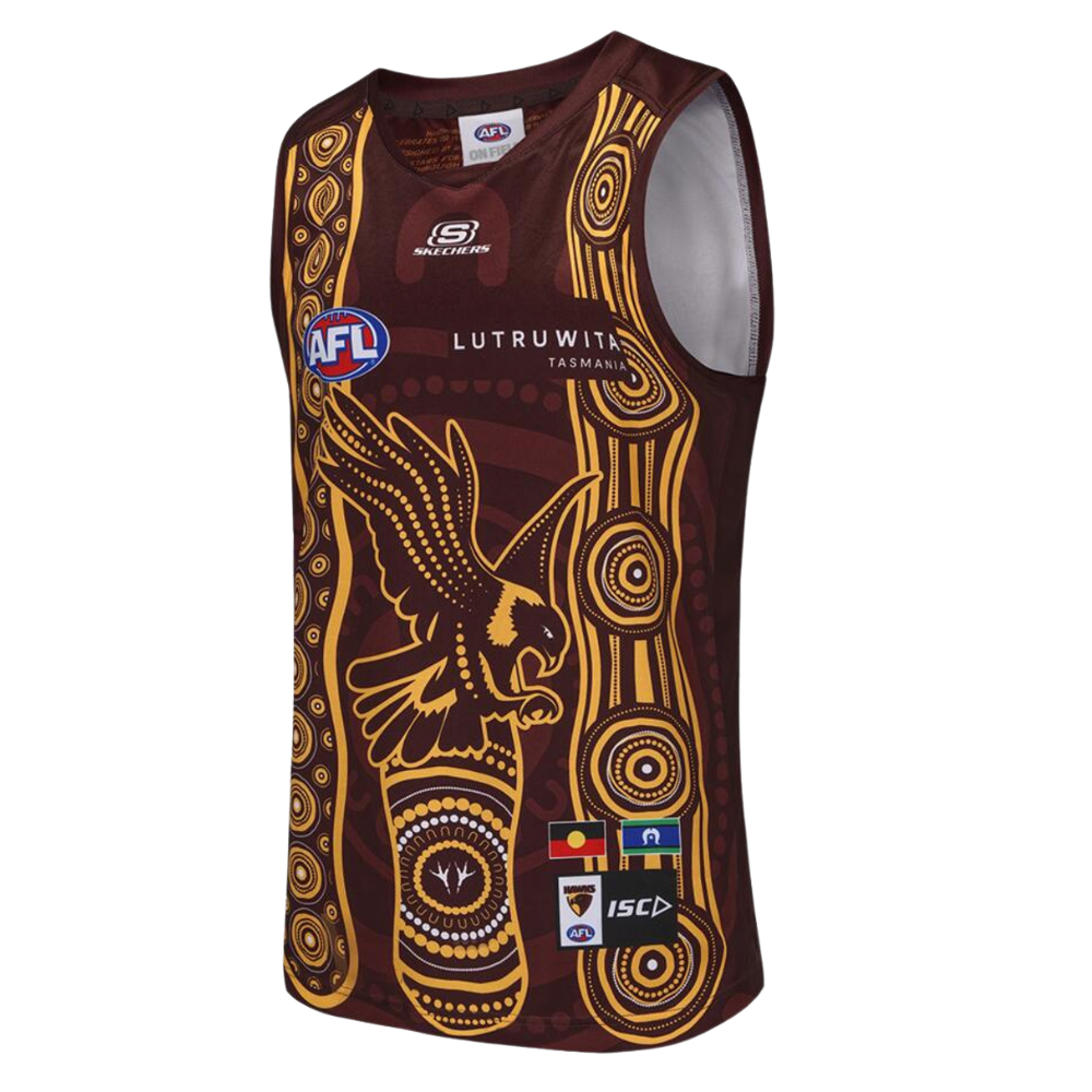 Hawthorn 2025 ISC Mens Indigenous Guernsey - MCG Shop