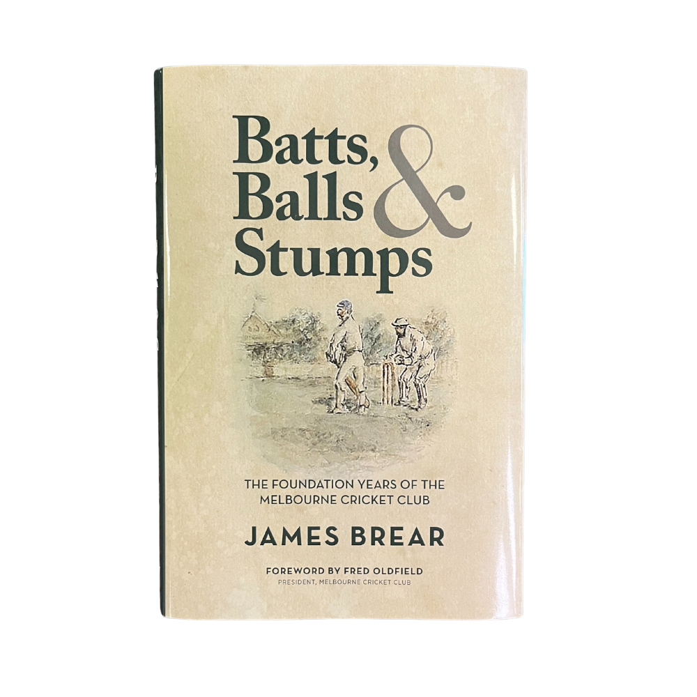Batts, Balls & Stumps Book - MCG Shop