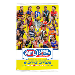 AFL 2026 Team Coach Trading Card Pack | MCG Shop