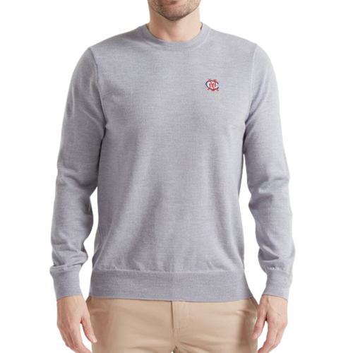 MCC Crew Neck Jumper Mens Grey - MCG Shop