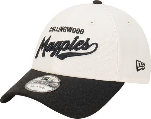 Collingwood New Era 9FORTY 2-Tone Script Cap - MCG Shop