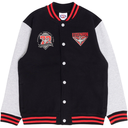 Essendon Youth Varsity Fleece Jacket - MCG Shop