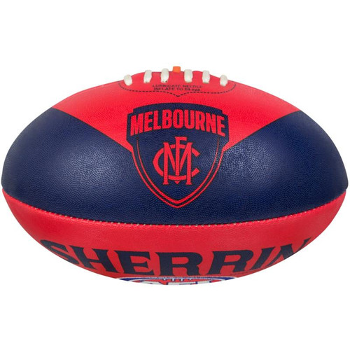 Melbourne Demons Sherrin Synthetic Size 5 - MCG Shop