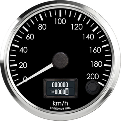 3-3/8" Freedom CAN-BUS Speedometer 200 km/h Metric(For U.S.A GM ...