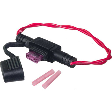 In-Line Fuse (Includes 3A Fuse and Butt Splice Connectors)