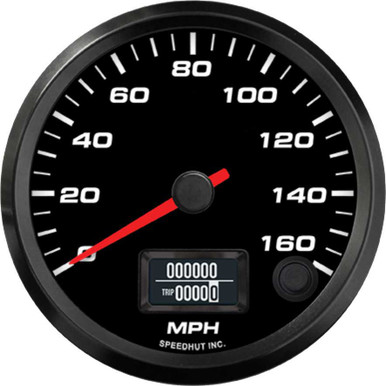 3-3/8" EV Speedometer Gauge 160 mph (AEM)