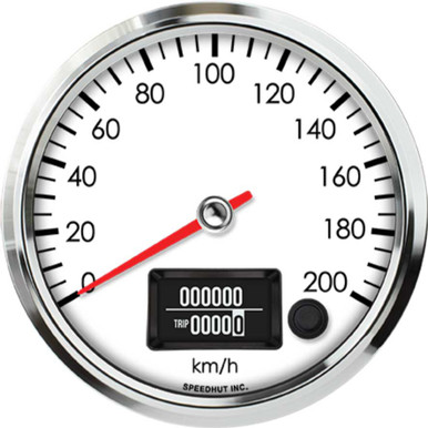 4-1/2" Classic GPS Speedometer 200 km/h Metric