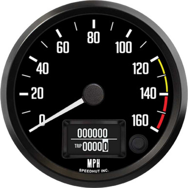 4" Datsun GPS Speedometer 160 mph - JDM Datsun Z Series