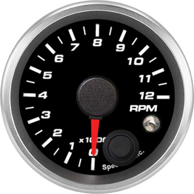 2-1/16" Tachometer 12K RPM Shift-light