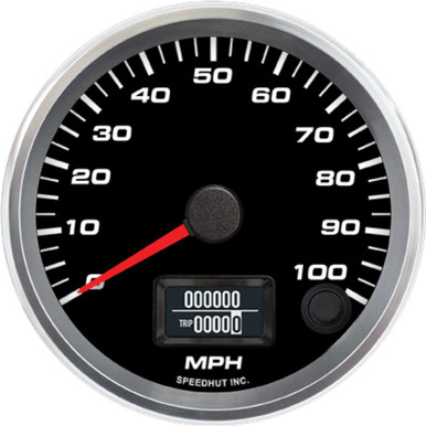 3-3/8" GPS Speedometer 100 mph