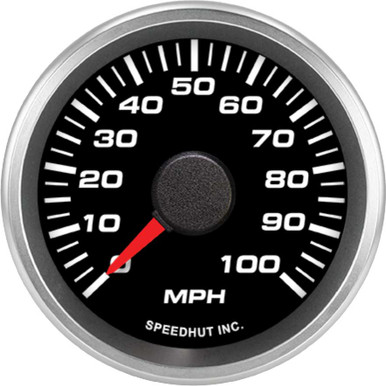2-1/16" GPS Speedometer 100 mph