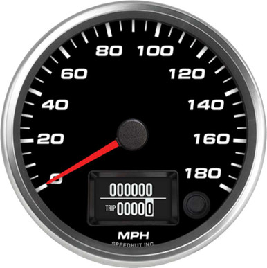 4" Speedometer 180 mph programmable