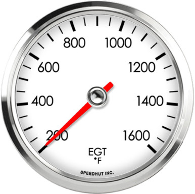 2-5/8" Classic EGT Temp Gauge 200-1600F